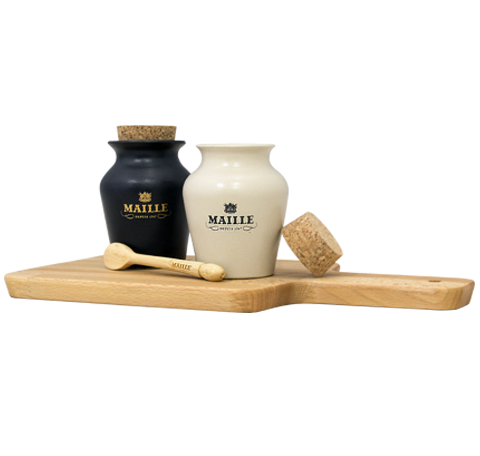 Maille Taste of truffle mustard Selection on platter